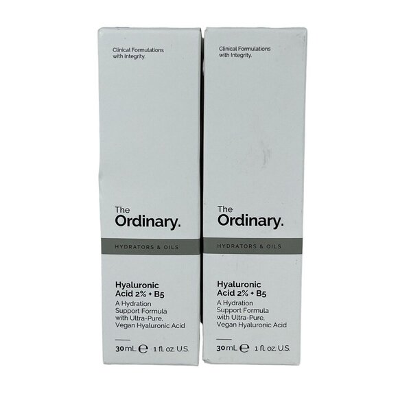The Ordinary | Skincare | The Ordinary Hyaluronic Acid 2 B5 Moisturizing Serum 3ml Lot Of 2 ...